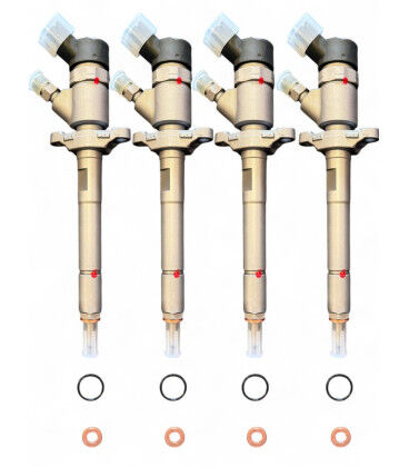 4 x Injecteur d'origine Bosch 0445110239 Fiat 1,6 D Ford 1.6 TDCI Citroen Peugeot 1.6 HDI