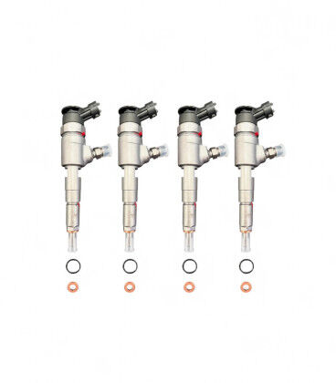 4 x injecteur d'origine Bosch PEUGEOT 206 207 CITROEN DS3 1.4 HDi Injecteur 0445110340 ...